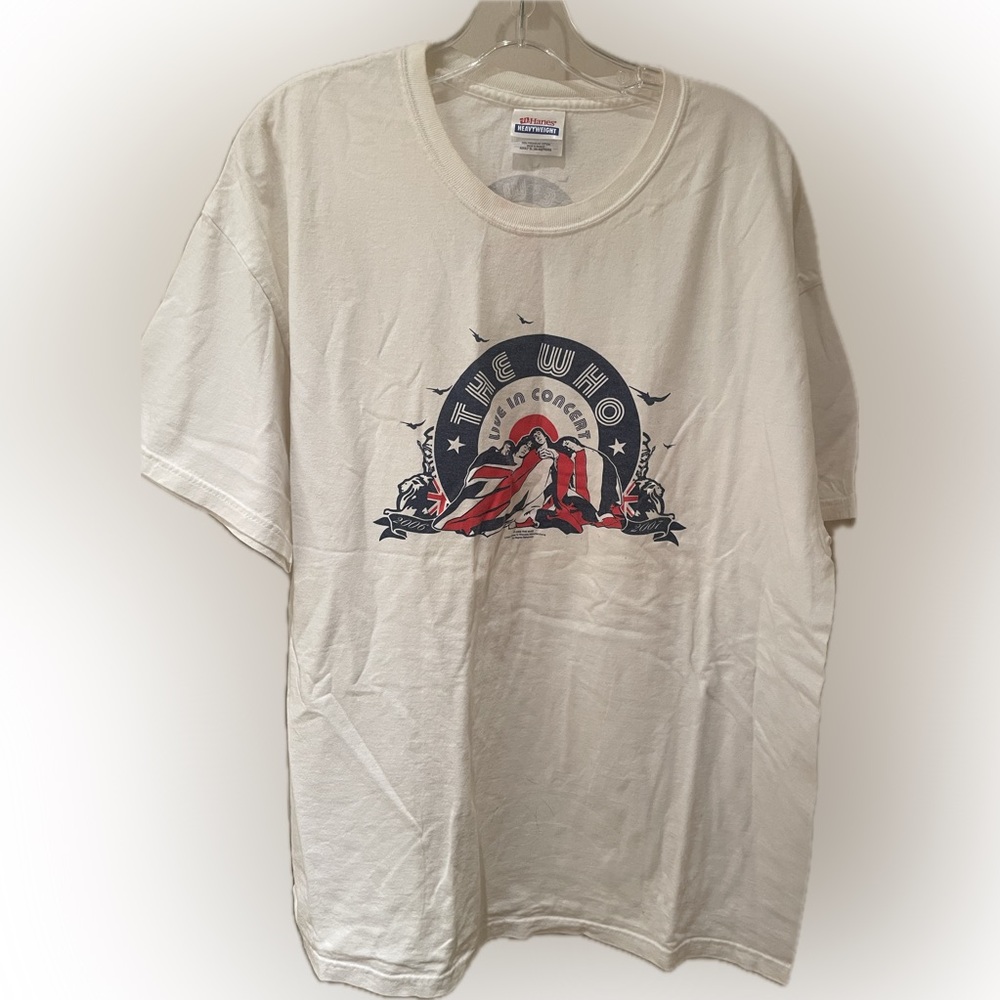 Vintage Men’s The Who Official Tour Merch 2006-2007 T… - Gem